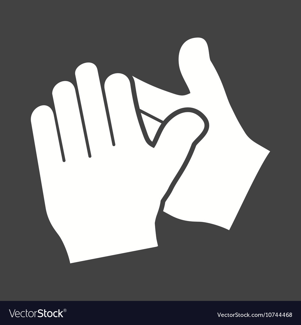 Clapping Hands Royalty Free Vector Image - VectorStock