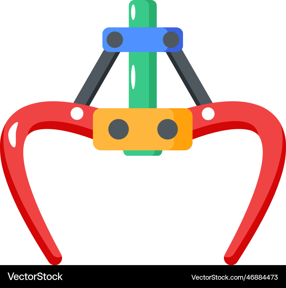 Claw crane Royalty Free Vector Image - VectorStock
