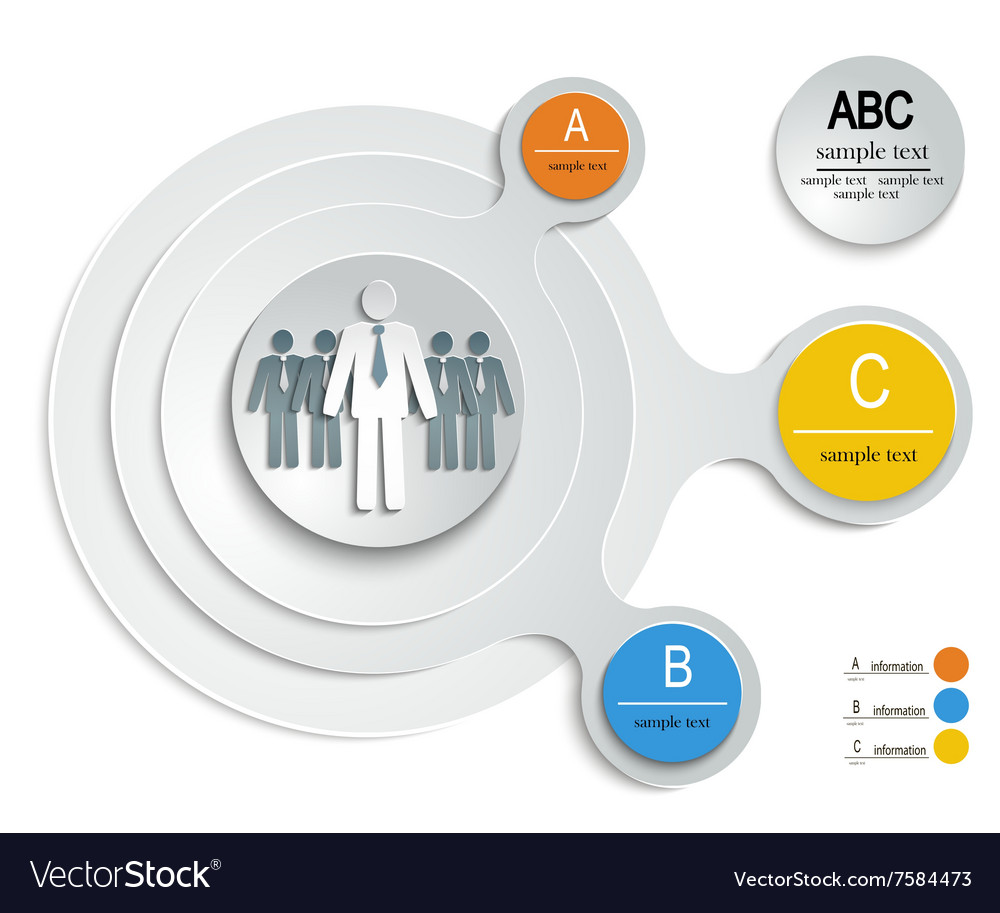 Template for text Royalty Free Vector Image - VectorStock