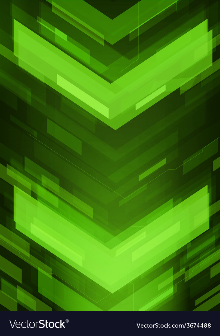 Abstract technology arrows Royalty Free Vector Image