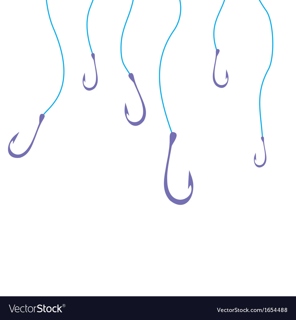 Hooks Royalty Free Vector Image - VectorStock