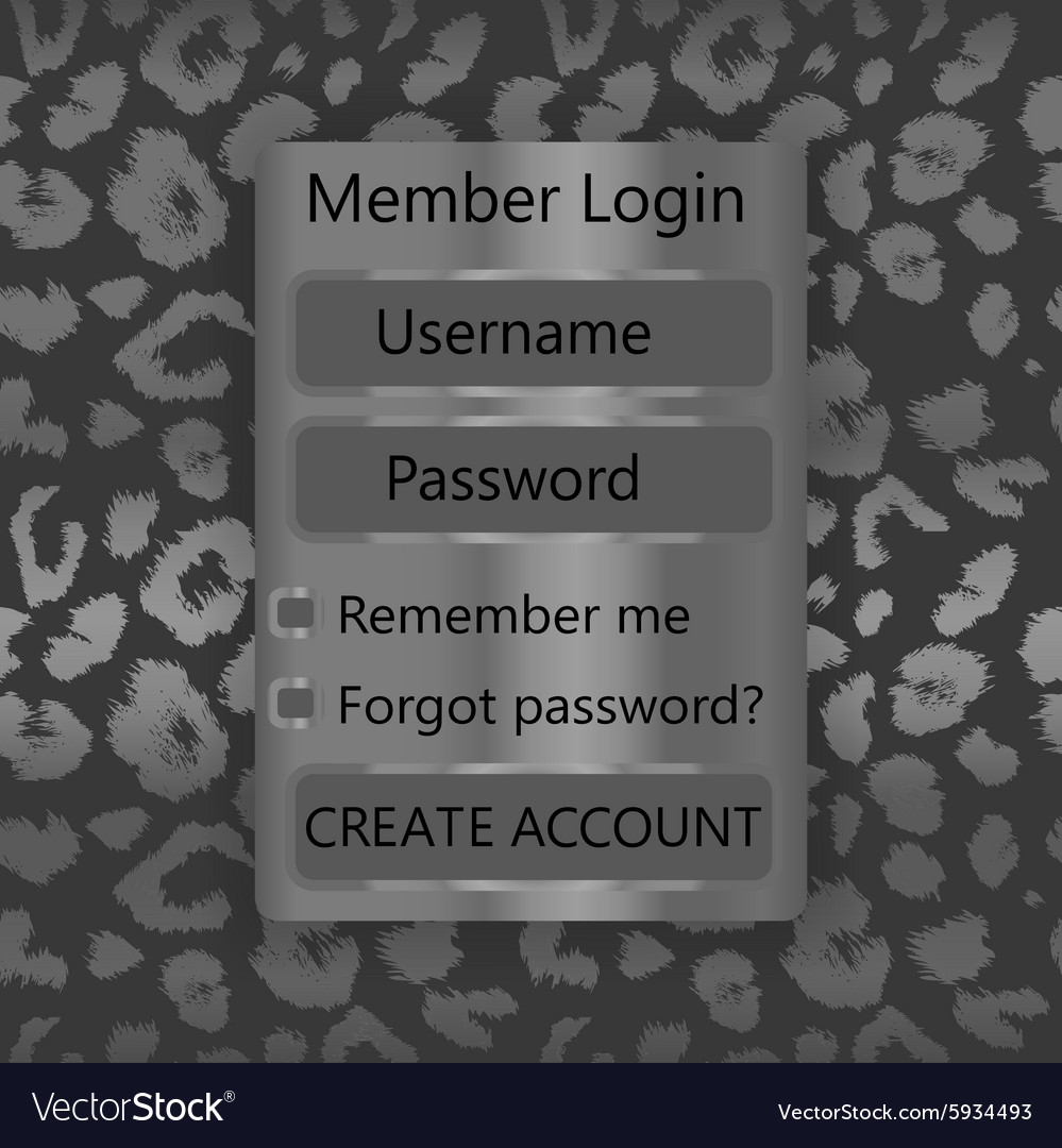 Mobile universal ui kit form interface Royalty Free Vector