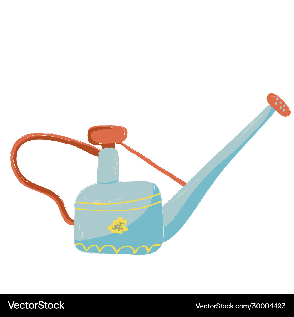 Single garden sprayer garden decoration and tools Vector Image