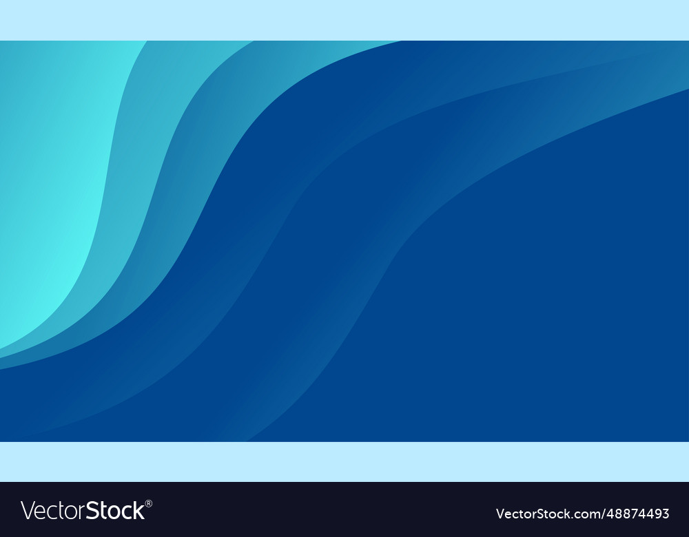 Wave gradient background modern design Royalty Free Vector