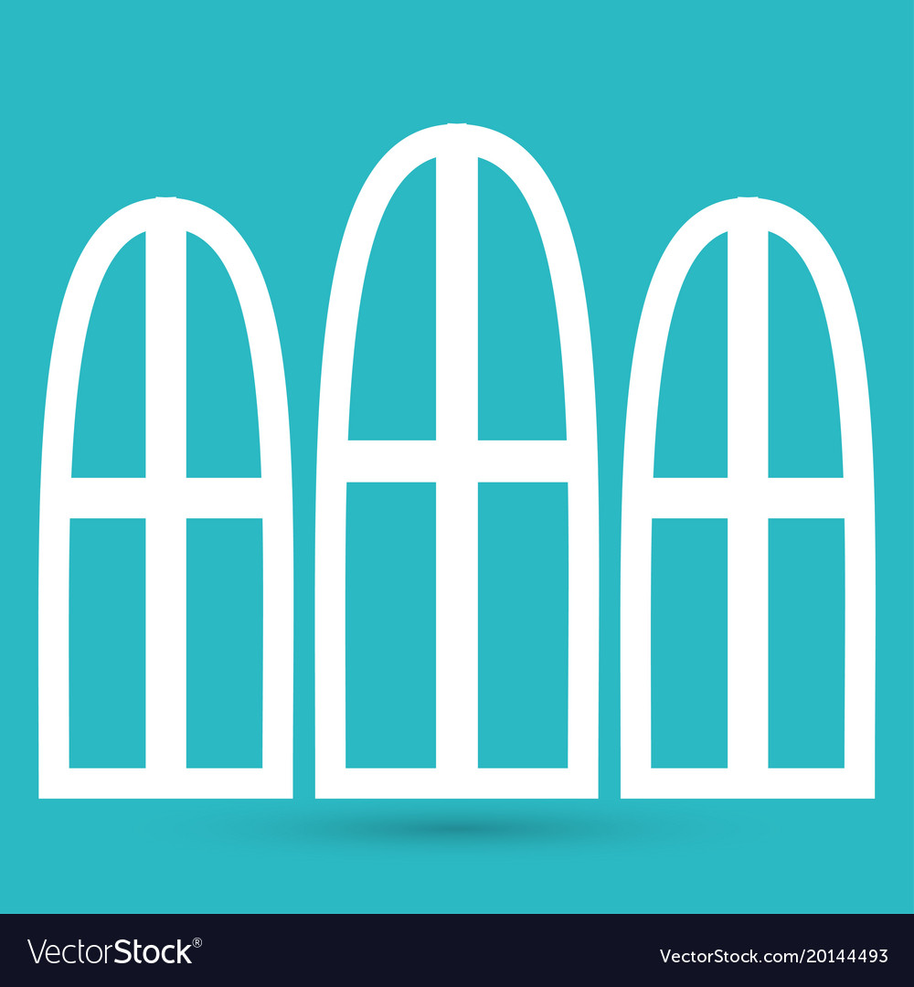 Window icon Royalty Free Vector Image - VectorStock