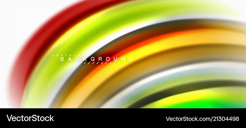 Fluid liquid mixing colors concept on light grey Vector Image