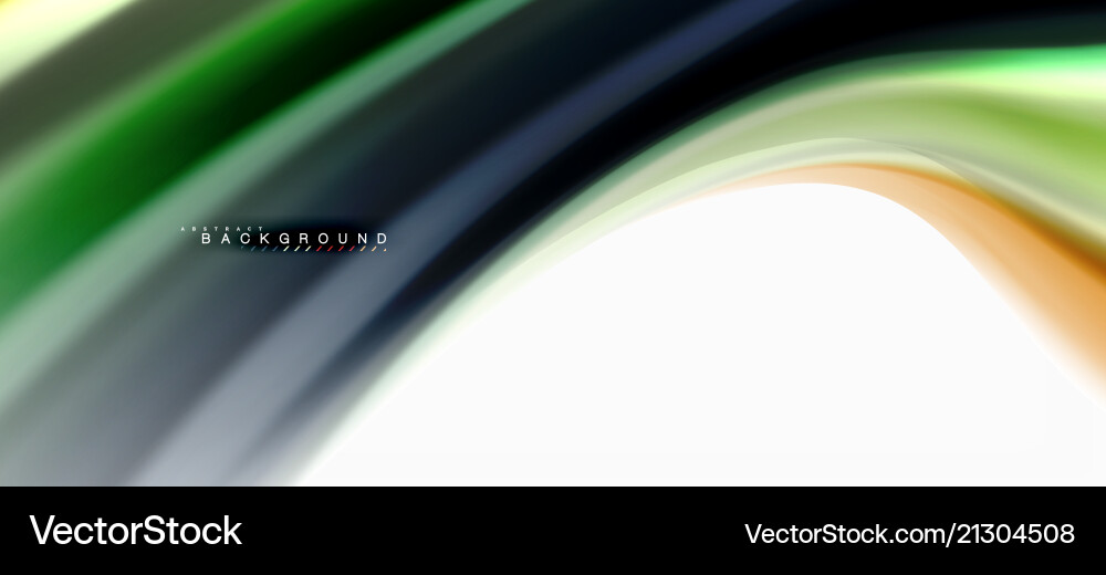 Fluid liquid mixing colors concept on light grey Vector Image