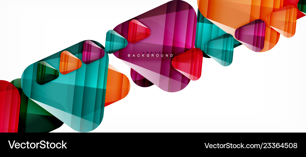 Geometric abstract background triangles Royalty Free Vector