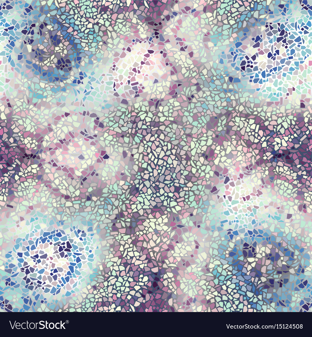 Seamless mosaic pattern Royalty Free Vector Image