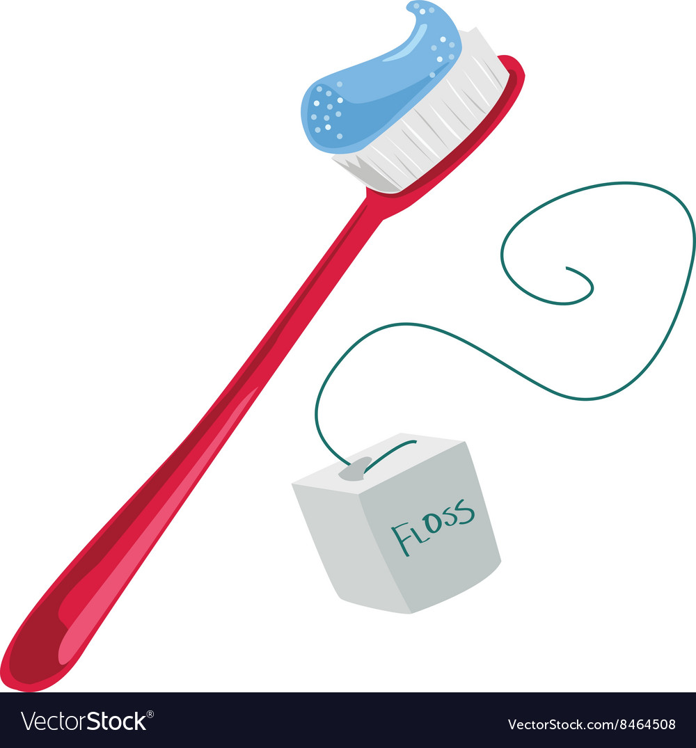Tooth brush Royalty Free Vector Image - VectorStock