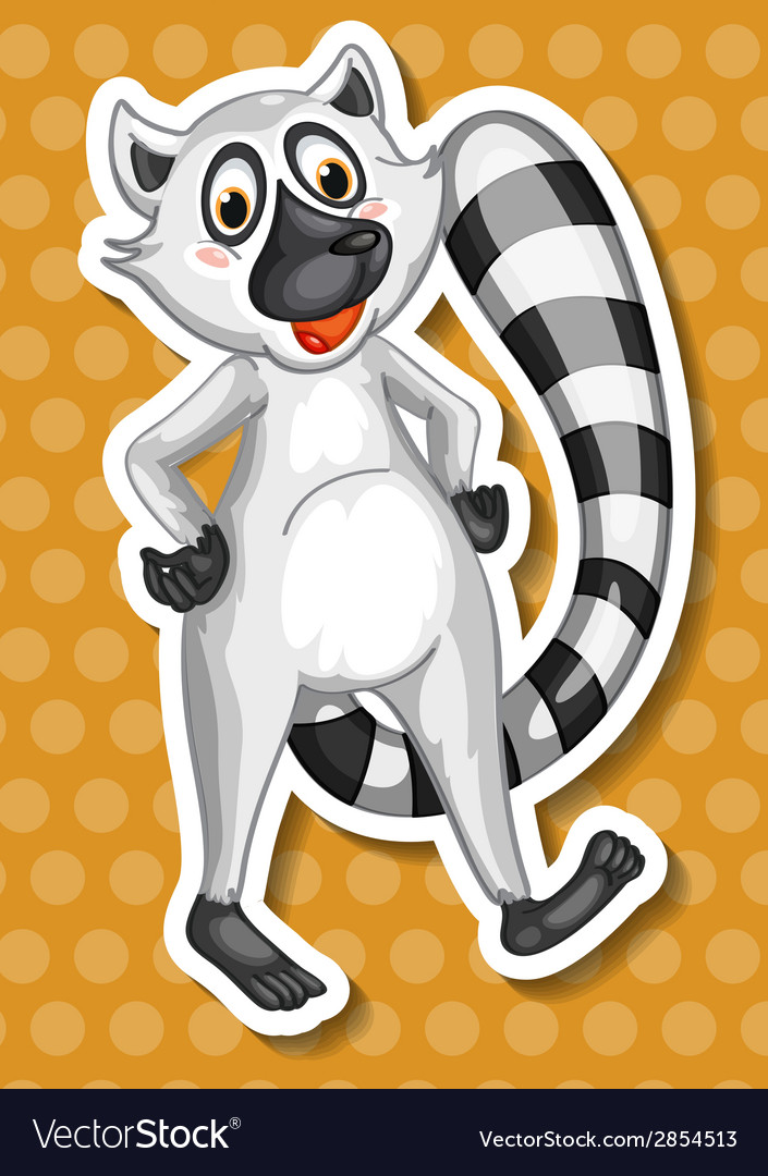 Lemur Royalty Free Vector Image - VectorStock