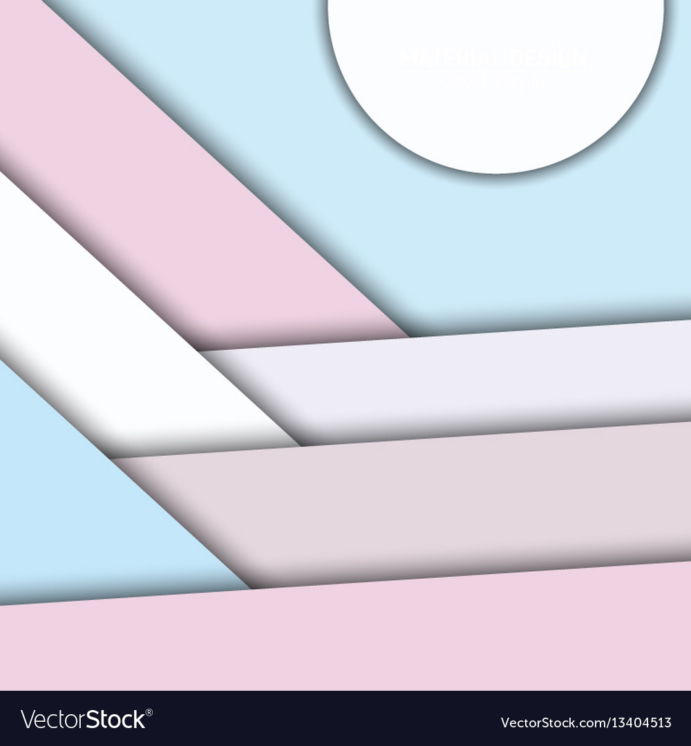 Material design background abstract Royalty Free Vector