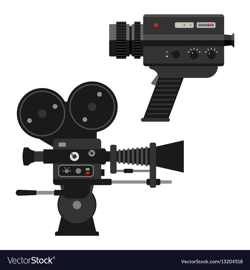 Video camera Royalty Free Vector Image - VectorStock