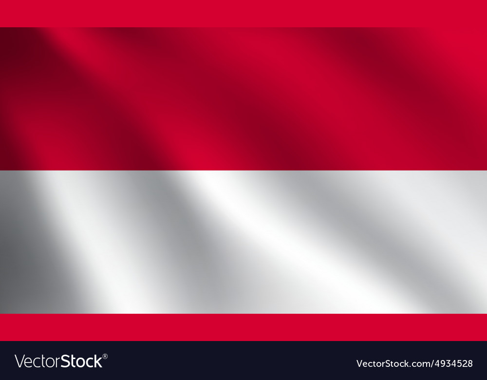 Monaco flag Royalty Free Vector Image - VectorStock