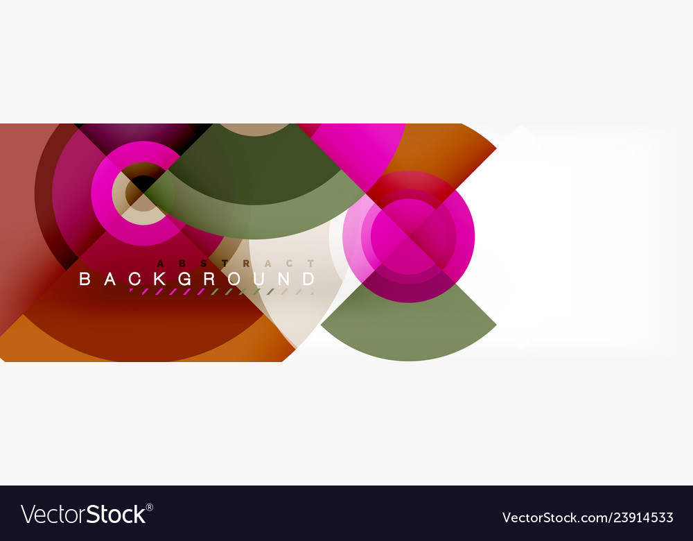 Circular abstract background Royalty Free Vector Image
