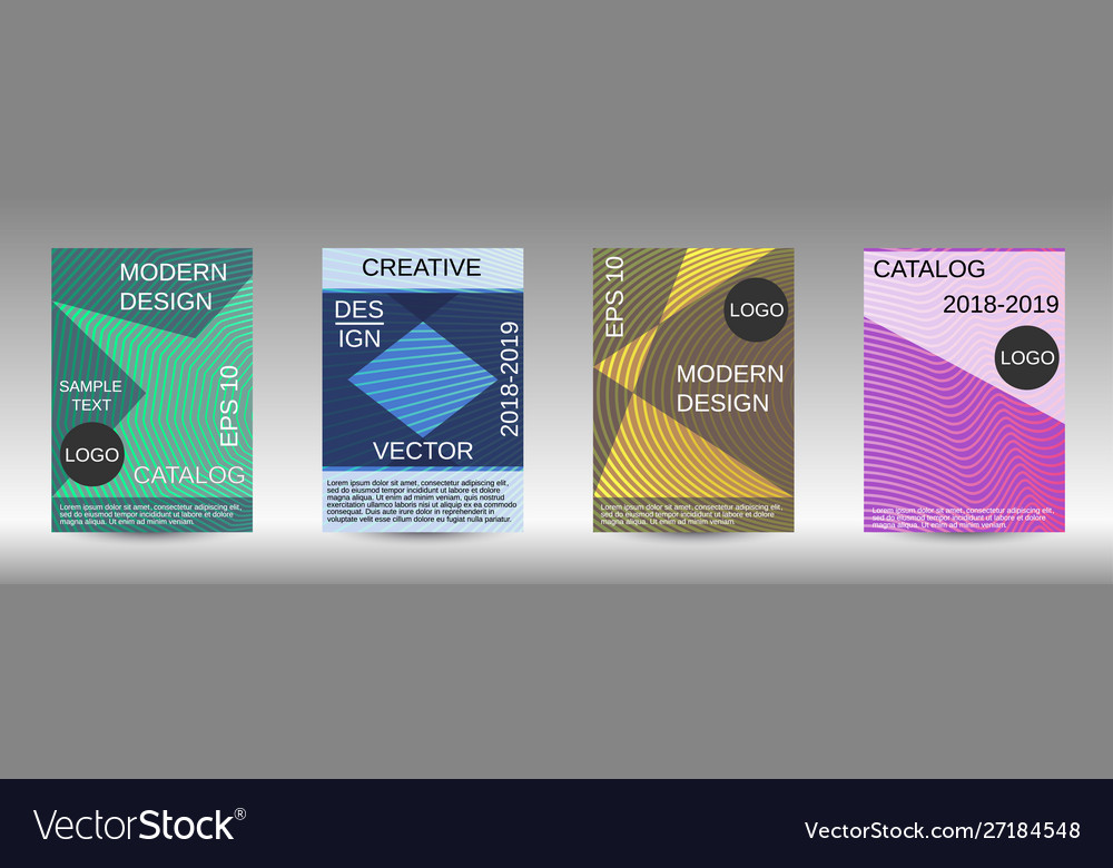 Creative backgrounds with abstract gradient linear