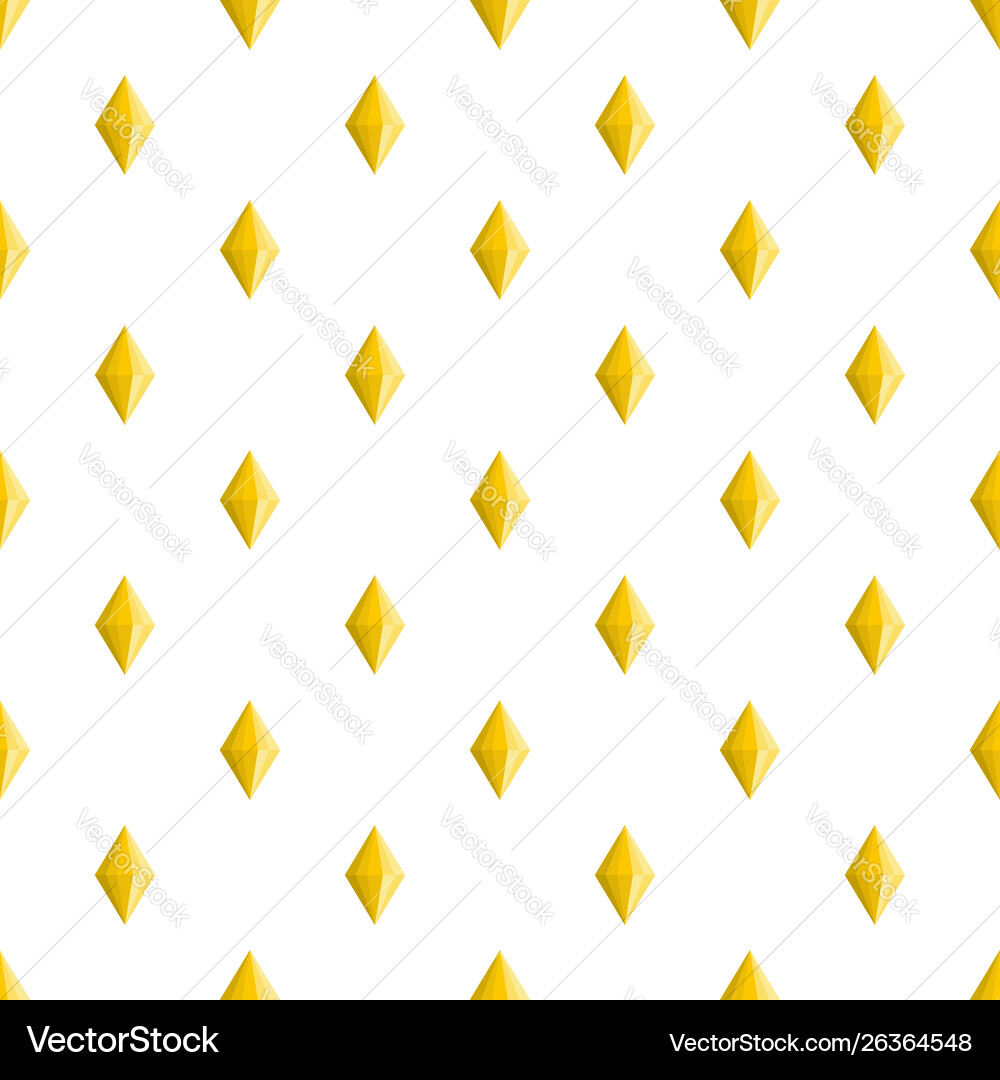Faceted gem pattern seamless Royalty Free Vector Image