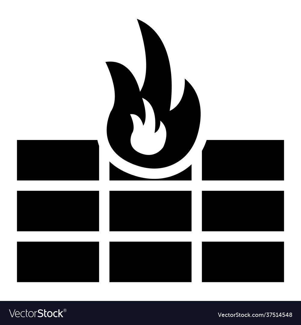 Firewall Royalty Free Vector Image - VectorStock