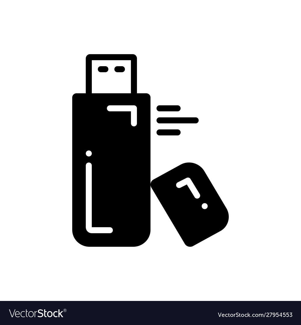 Flash drive Royalty Free Vector Image - VectorStock