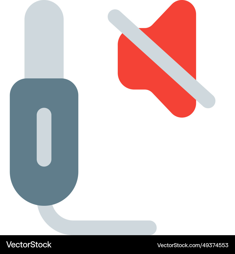 No sound through audio jack without speakers Vector Image