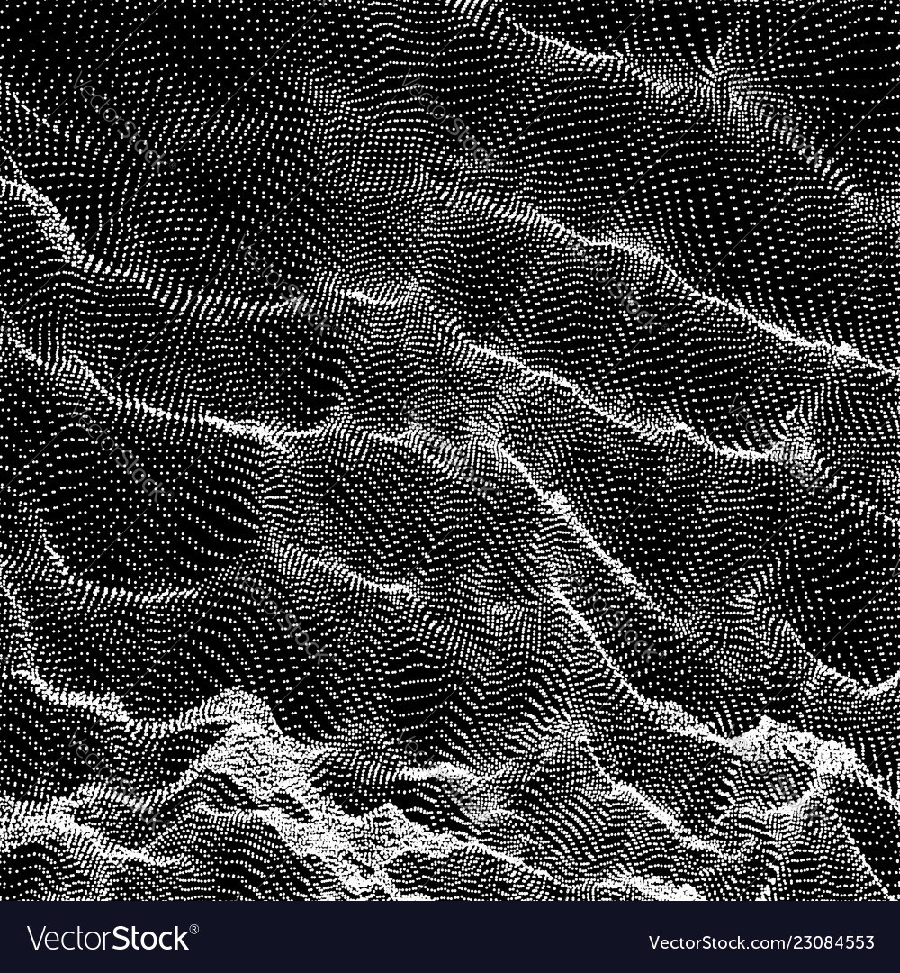 Wave pattern abstract background simple texture Vector Image