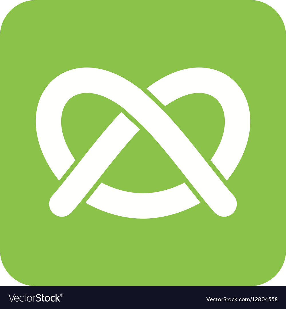 Pretzel Royalty Free Vector Image - VectorStock