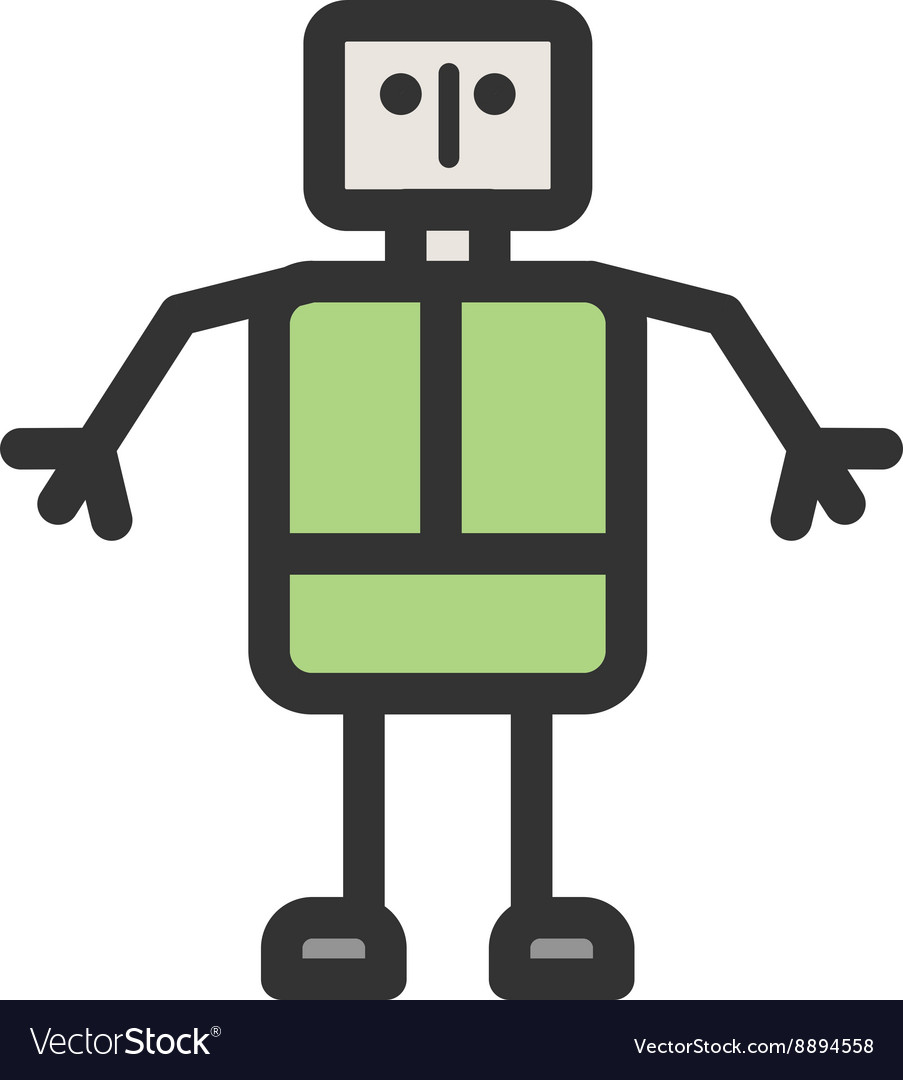 Robot Royalty Free Vector Image - VectorStock