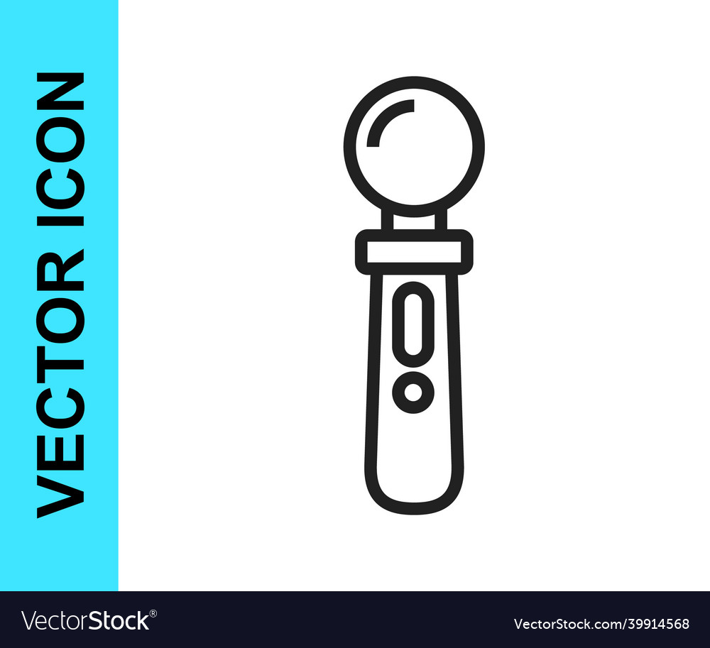 Black line vr controller game icon isolated Vector Image Black line vr controller game icon isolated Vector Image