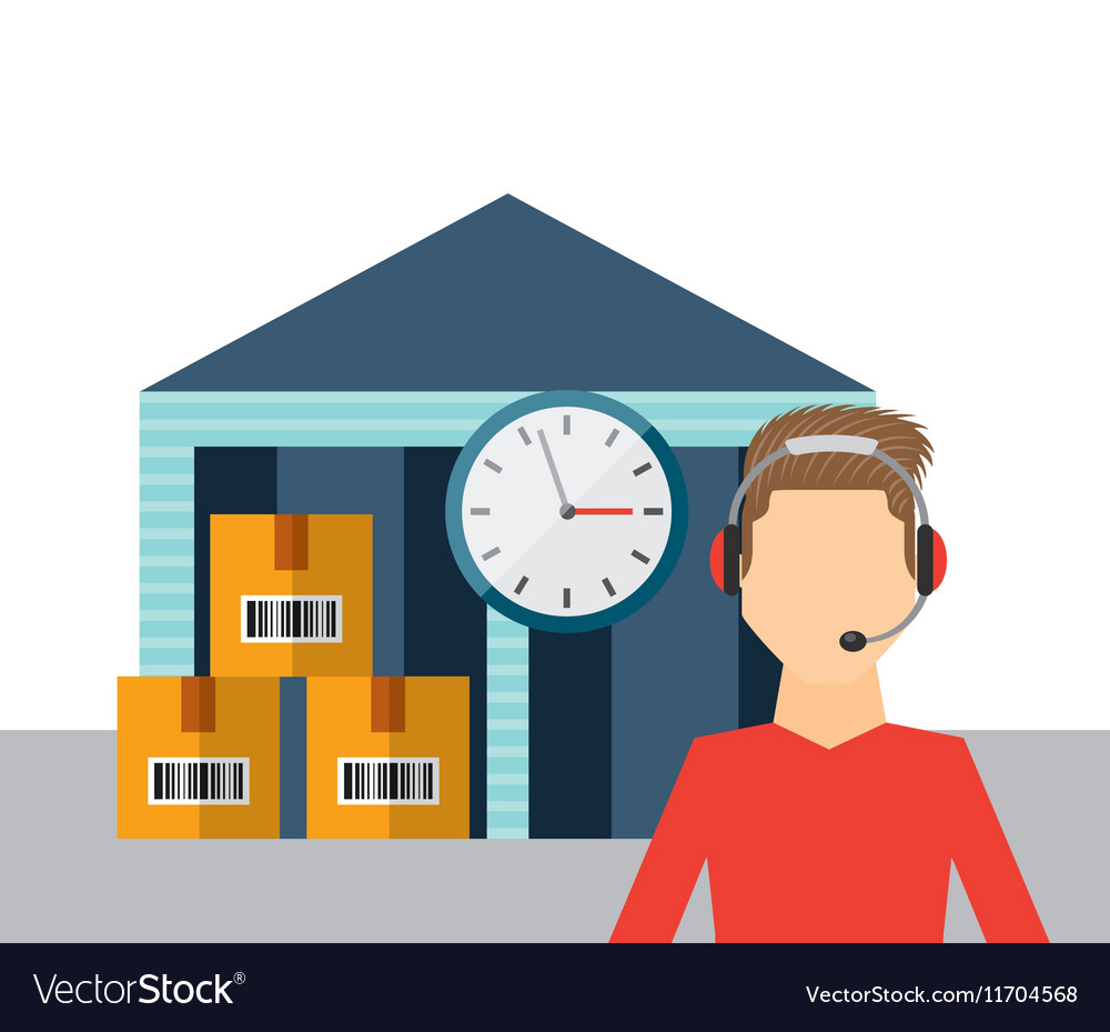 Export and import design Royalty Free Vector Image