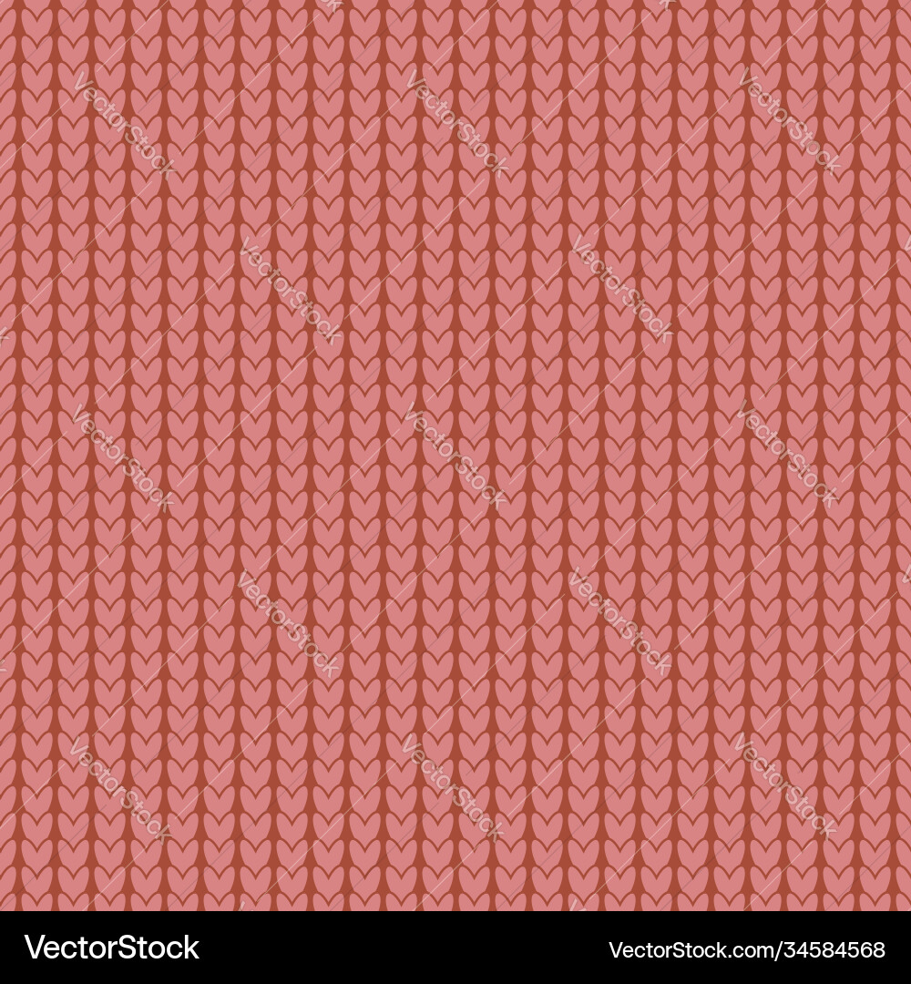Knitting texture seamless pattern design Vector Image