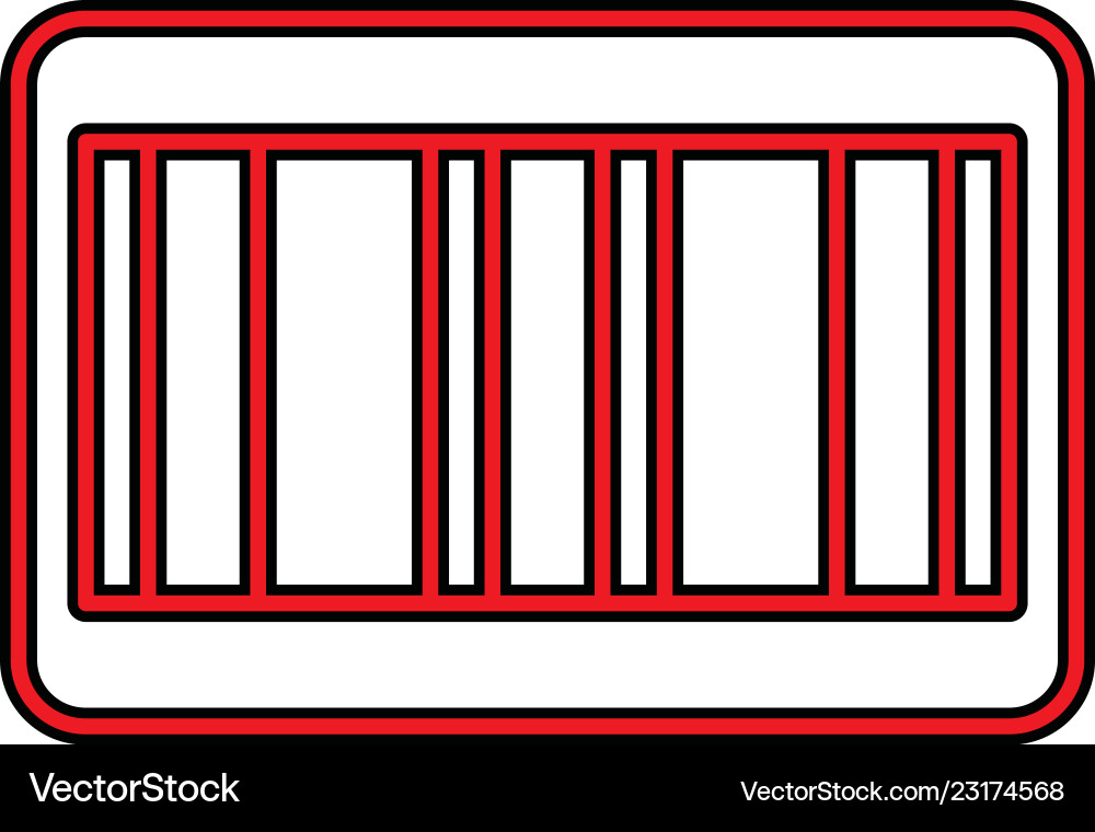 Open perfect icon or pigtogram in filled style Vector Image