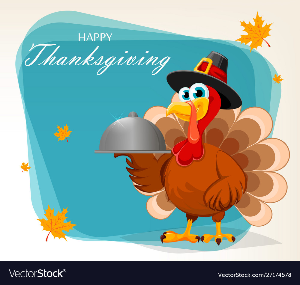 Happy Thanksgiving Turkey Clip Art