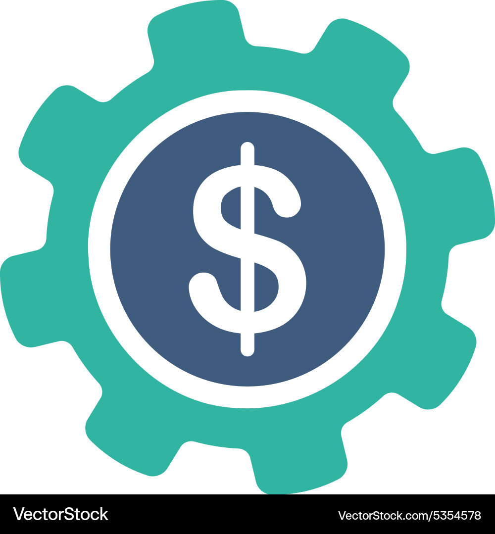 Payment options icon from business bicolor set Vector Image