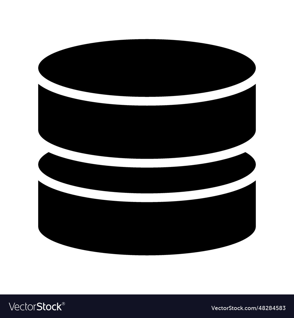 Database icon Royalty Free Vector Image - VectorStock