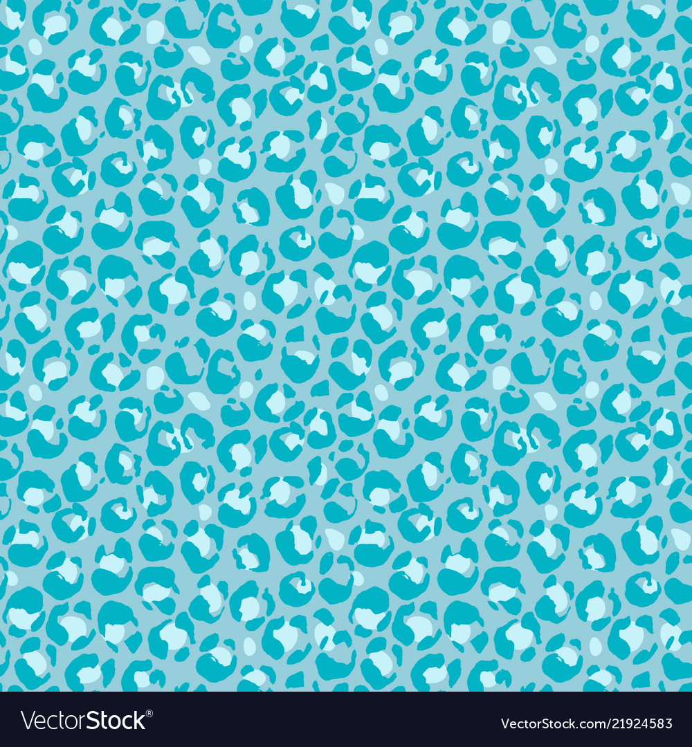 Leopard print seamless pattern Royalty Free Vector Image