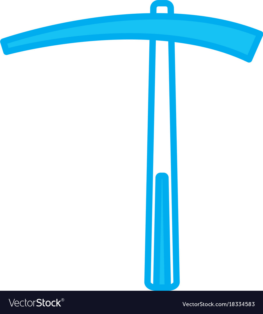 Pick construction tool Royalty Free Vector Image