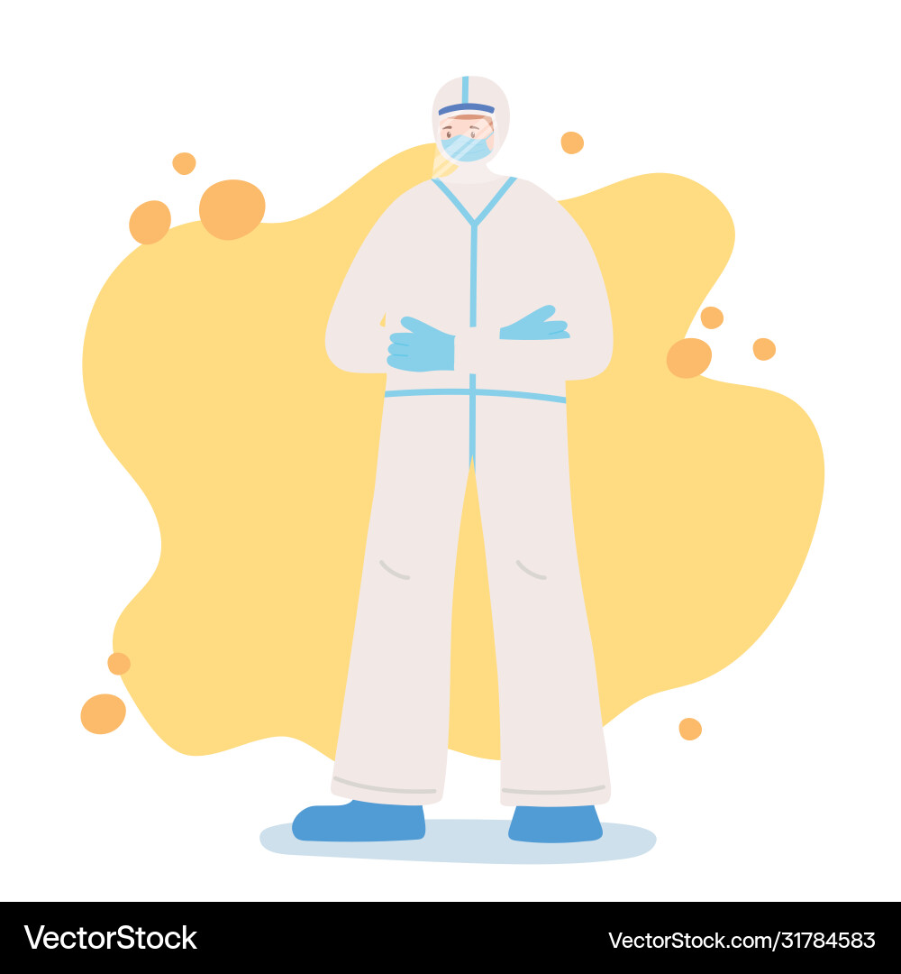 Thank you essential workers concept medical Vector Image