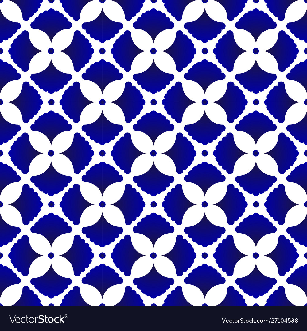 Ceramic modern pattern Royalty Free Vector Image