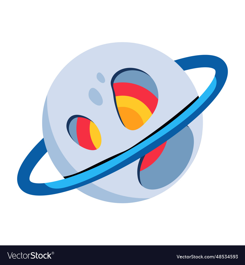 Saturn Royalty Free Vector Image - VectorStock Saturn Royalty Free Vector Image - VectorStock