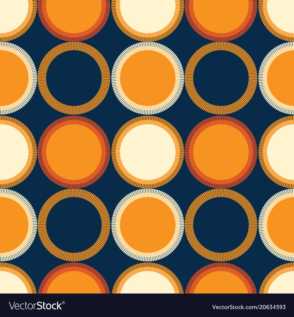 Vintage circular pattern Royalty Free Vector Image