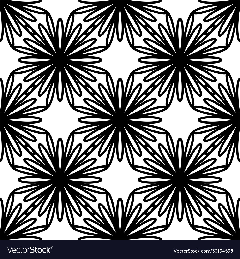 Circular flower decorative patterns Royalty Free Vector