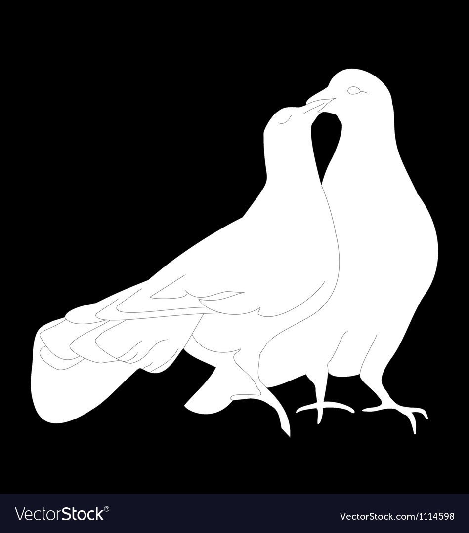 Doves Royalty Free Vector Image - VectorStock