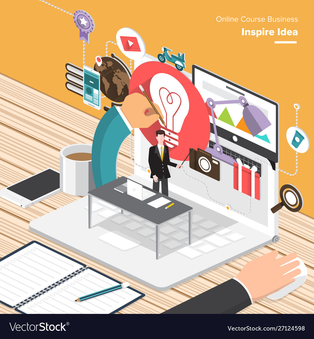 Isometric flat design concepts for e-commerce Vector Image