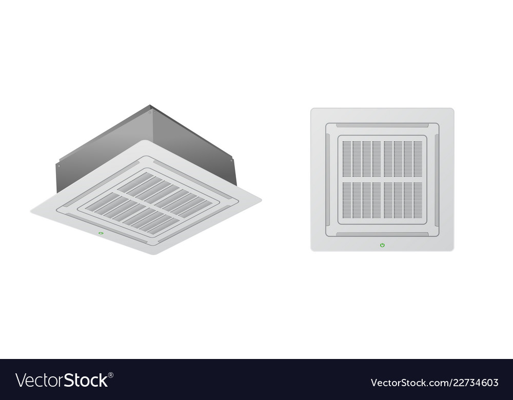 Air conditioning system Royalty Free Vector Image