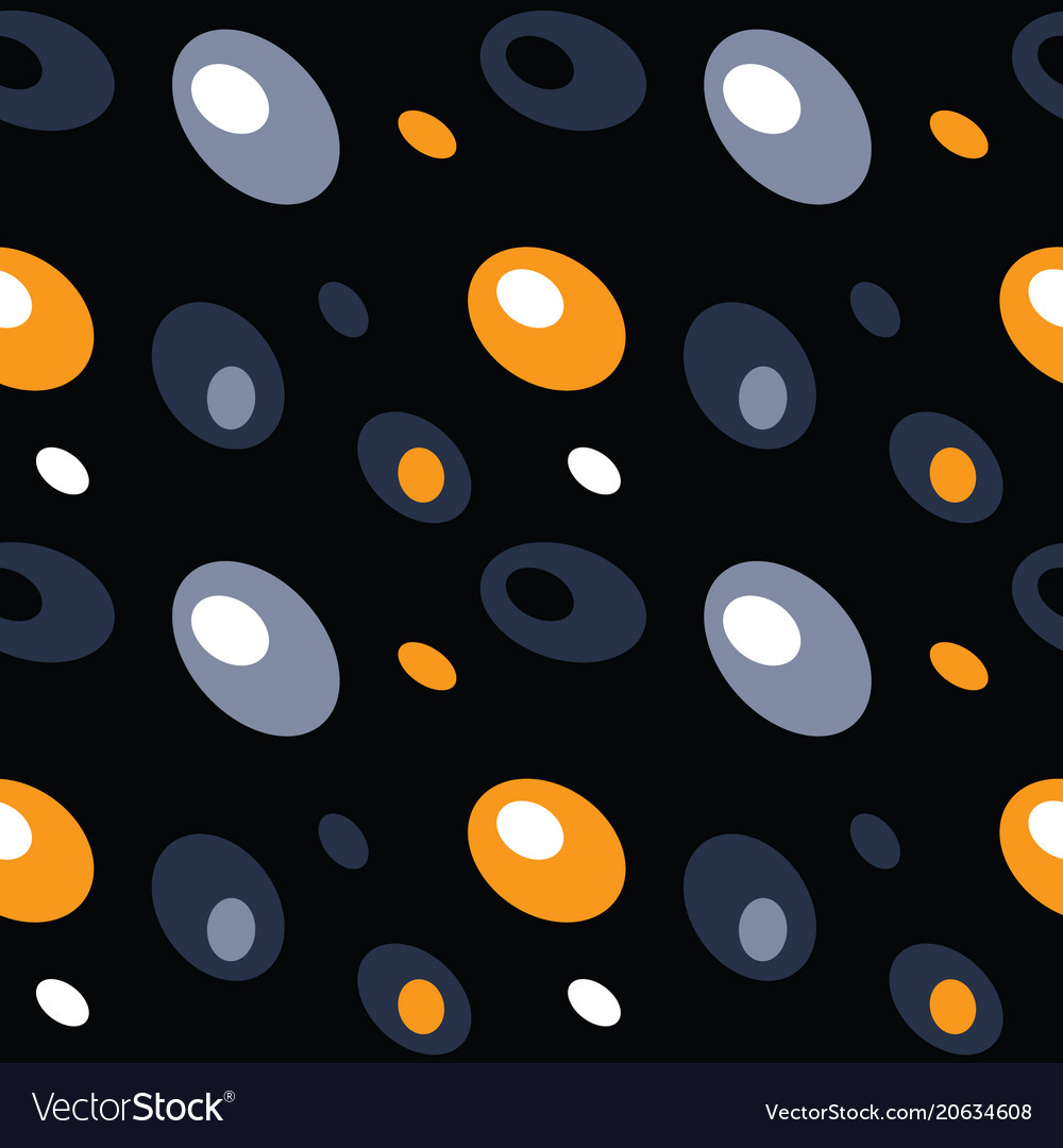 Abstract ellipse pattern Royalty Free Vector Image