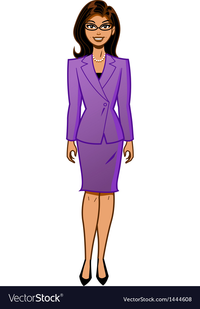 Attractive Businesswoman Royalty Free Vector Image Attractive Businesswoman Royalty Free Vector Image