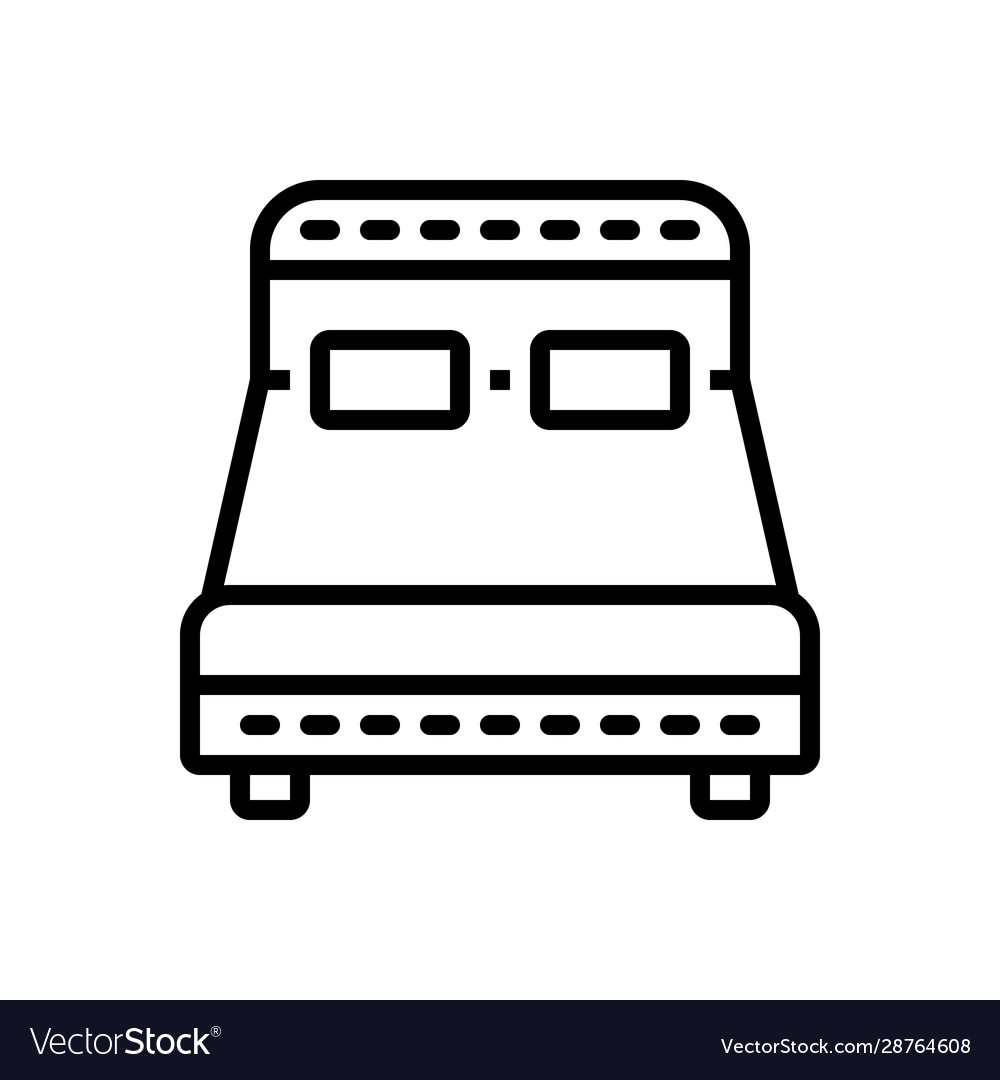 Bed Royalty Free Vector Image - VectorStock