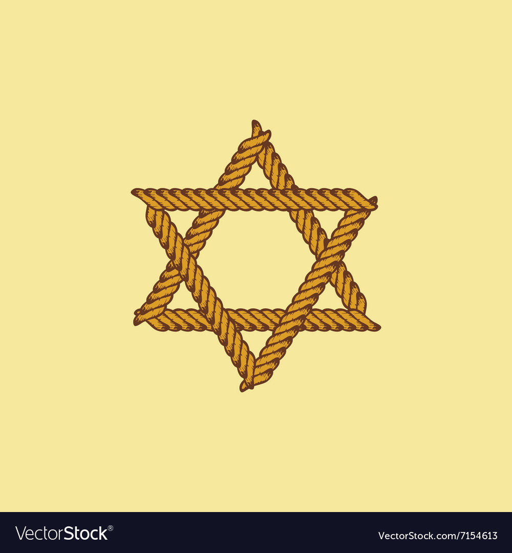 Brown rope theme Royalty Free Vector Image - VectorStock