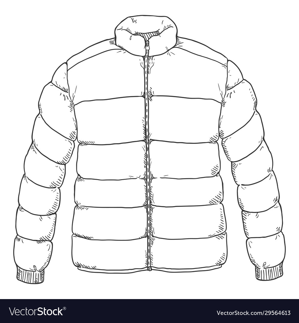 Puffer Jacket Template