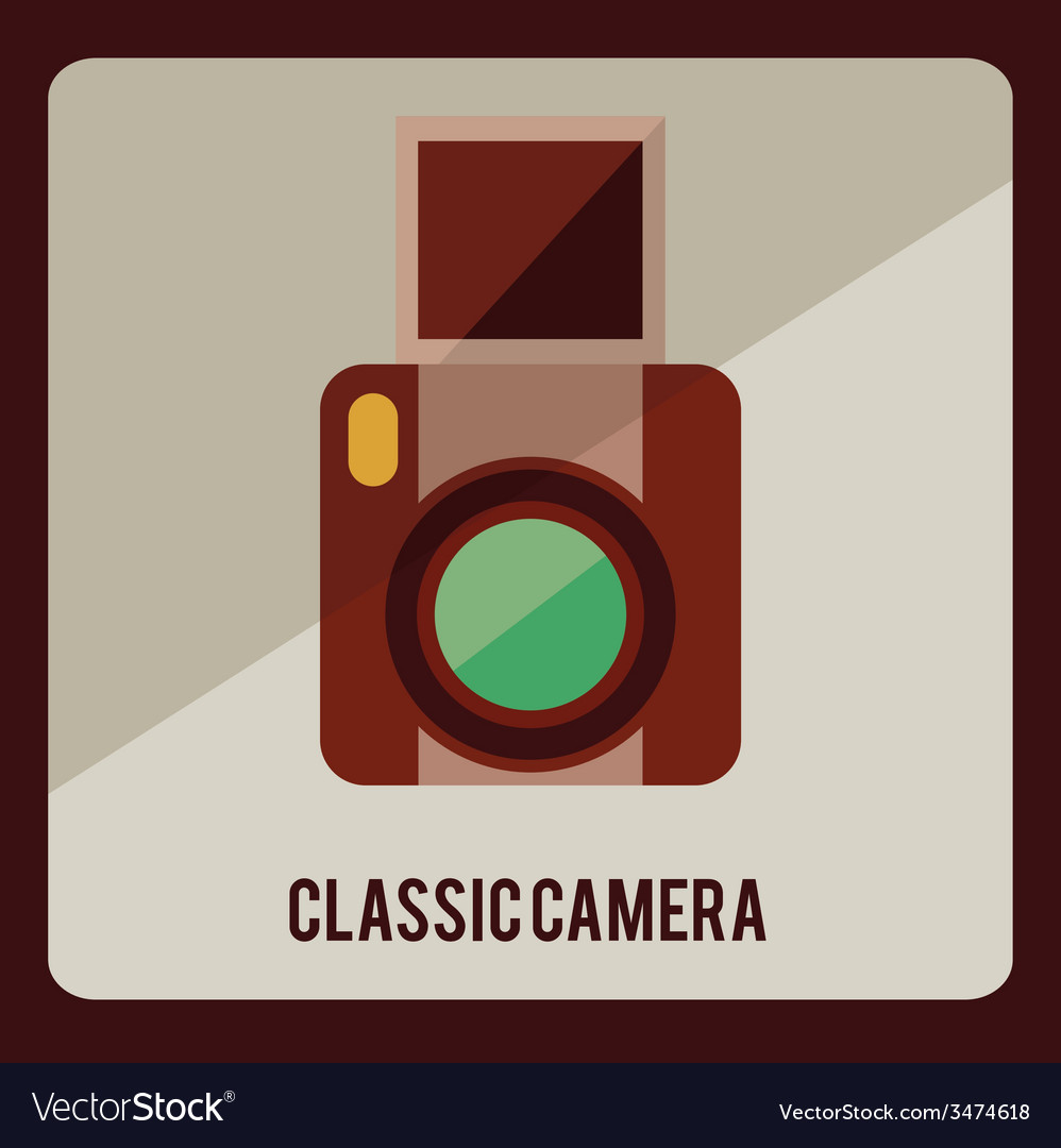 Camera design Royalty Free Vector Image - VectorStock